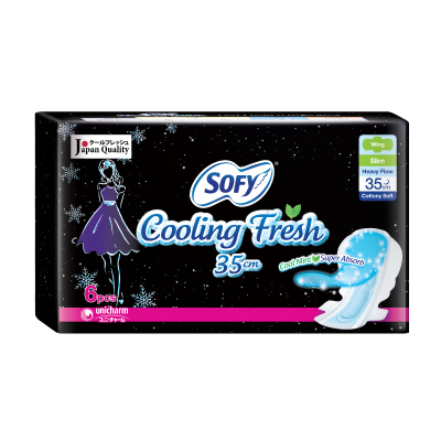 SOFY Cooling Fresh Sanitary Pads-Sofy Sanitary Pads Napkins